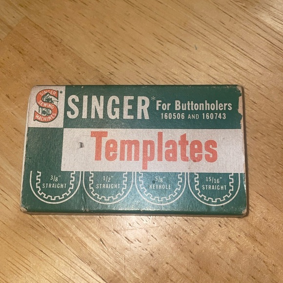 Other | Singer Templates | Poshmark